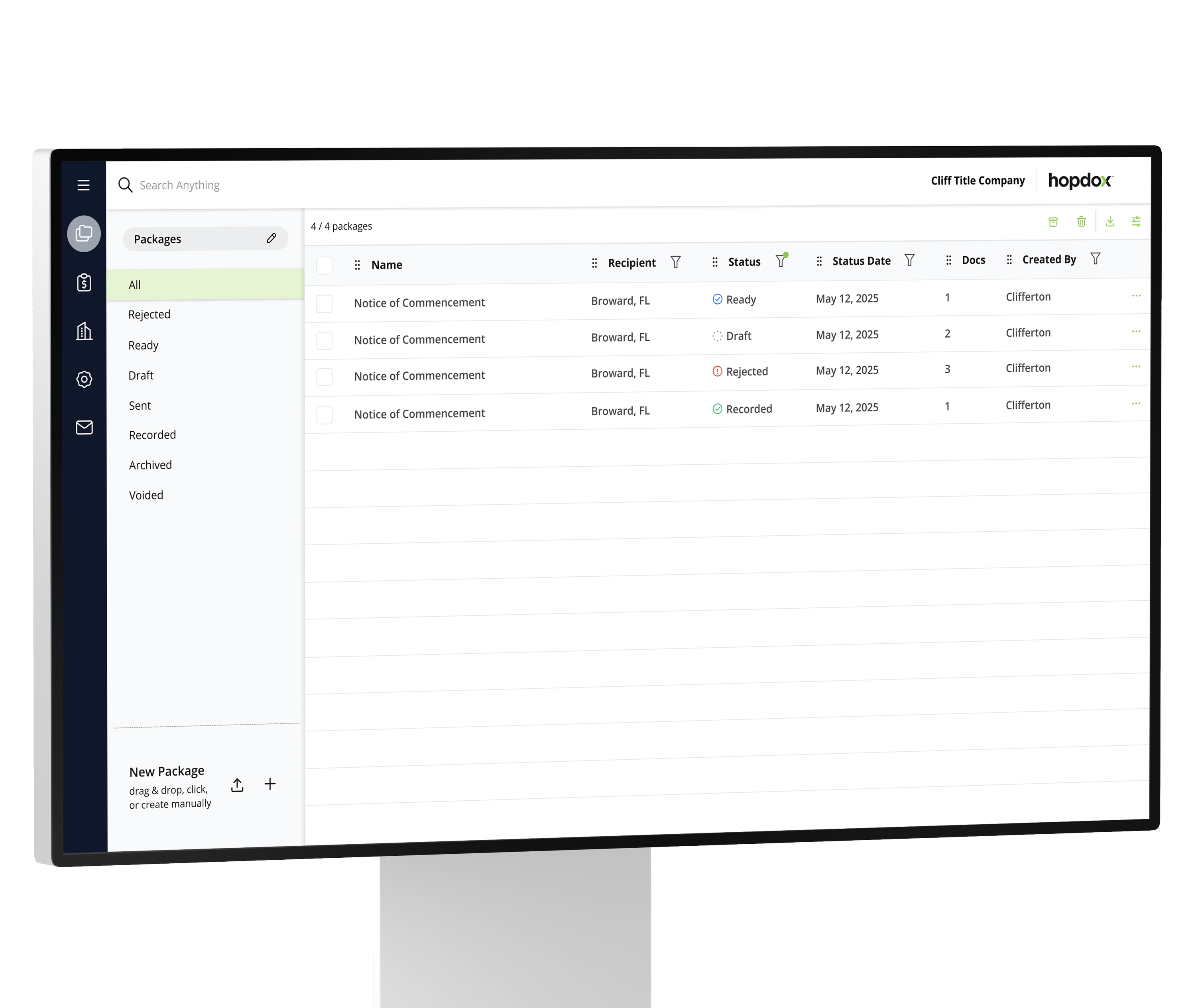 What is eRecording with Hopdox?