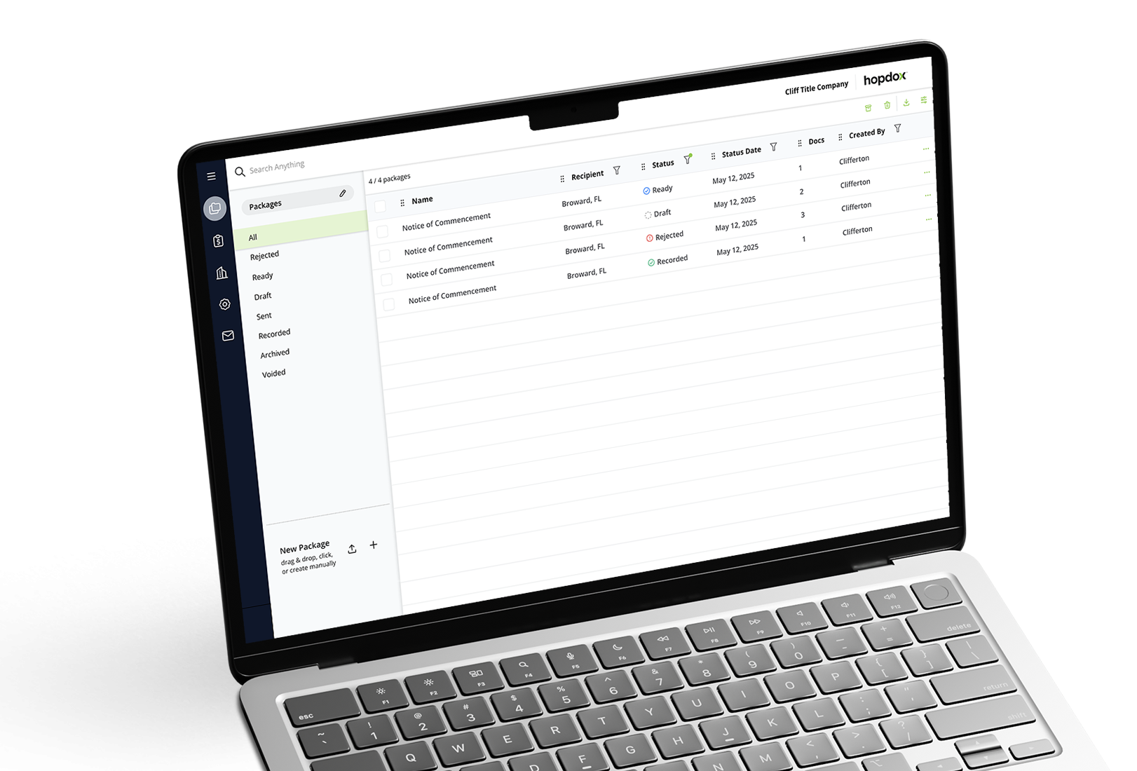 What is eRecording with Hopdox?